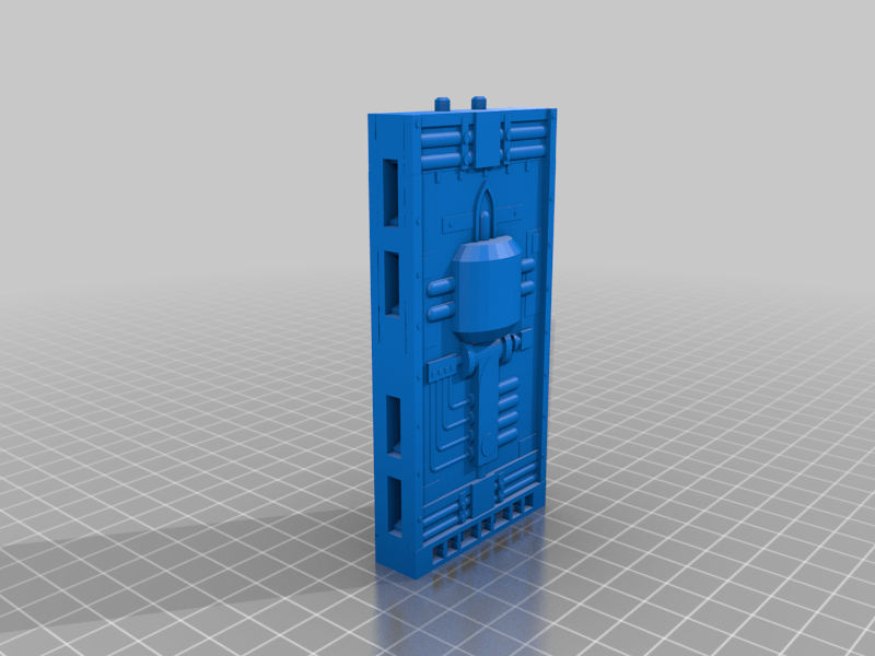 Free 3D file OpenLock Manufactorum Walls 🎲・3D print model to download・Cults