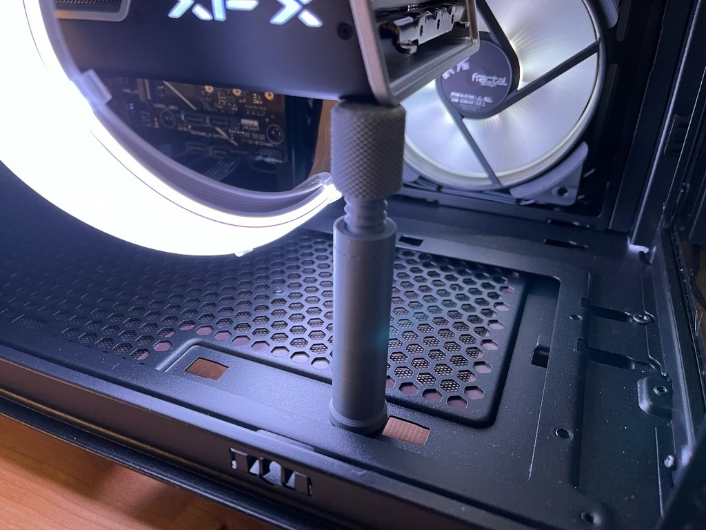 Free 3D file Simple GPU Support 🖥️・3D printer model to download・Cults