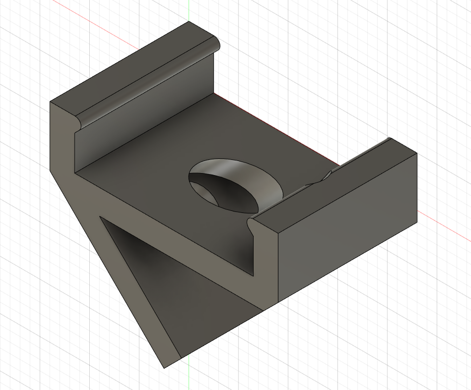 Free 3D file Aluminum U Channel Angled Clip・3D printing idea to ...