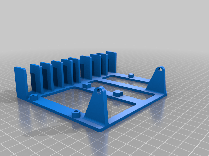 Free 3D file SK-Tank Board and 120mm Driver Fan Mount・Design to ...