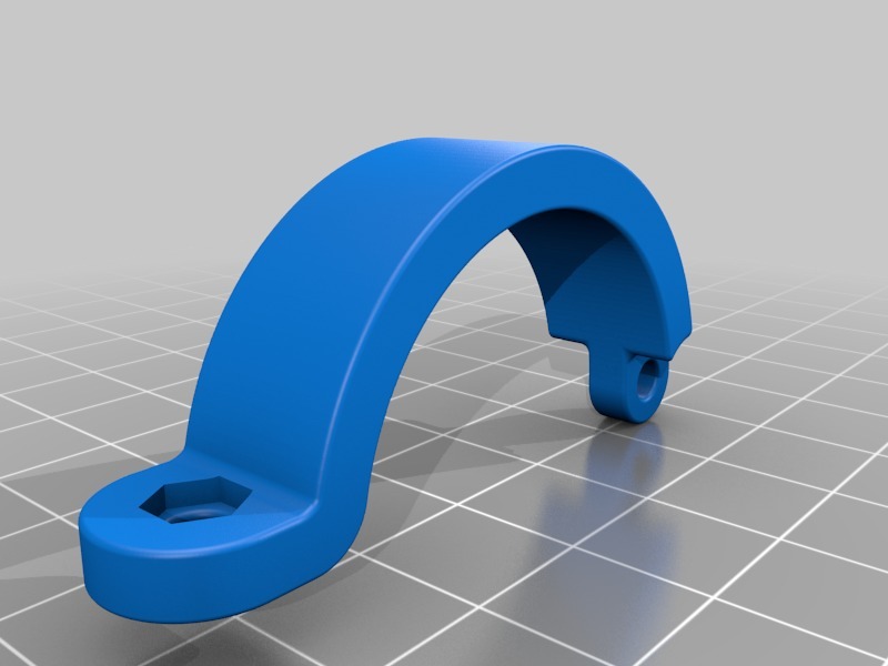 Free 3D file Chain guide with high clamp - 34.9・3D printer design to ...