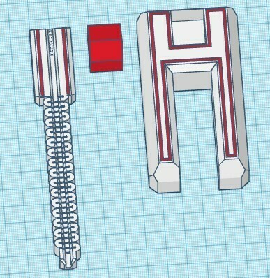 Free STL file Futuristic mouse bungee "The Laser Cannon"・3D print ...