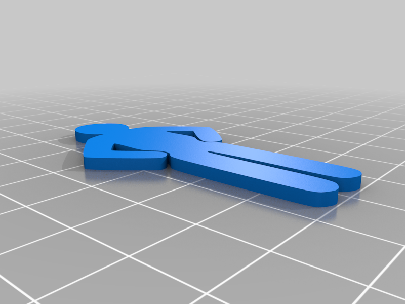 Free 3D file Stickman Grondeur・3D print design to download・Cults