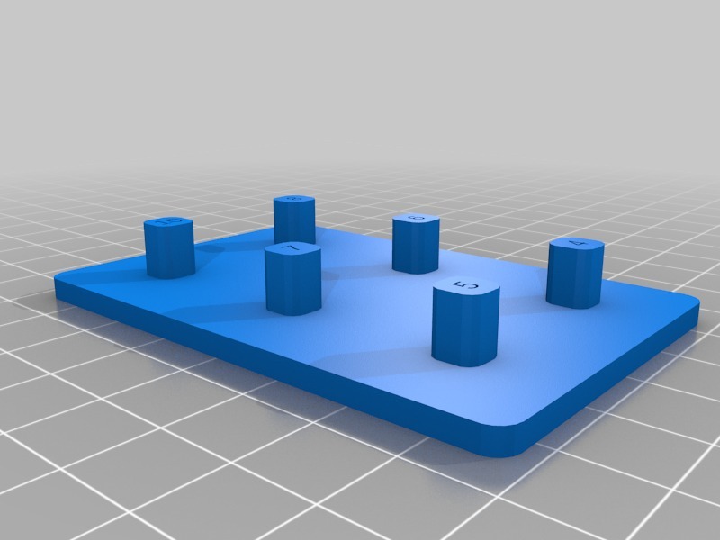 Free 3D file Customized Parametric Socket Organizer 4X3・3D print design ...