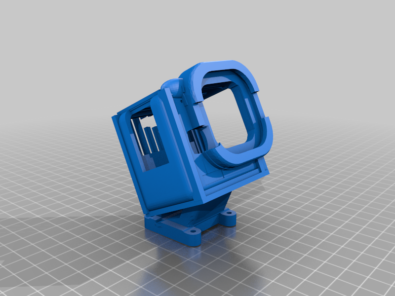 Free 3D file GoPro 11 Mini TPU Drone Mount Cage 25deg (iFlight - APEX ...