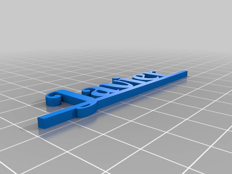 Free 3D file Javier・3D printing idea to download・Cults