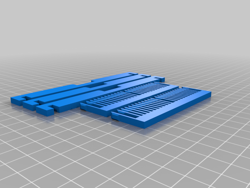 Free 3D file 120mm Dupont Cable Organizer・3D printer model to download ...