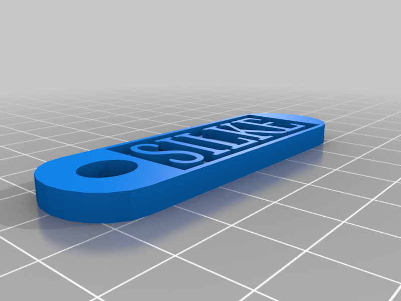 Free 3D file Silke keychain・3D print model to download・Cults