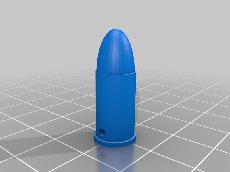 Free 3D file 9mm bullet keychain・3D printer model to download・Cults