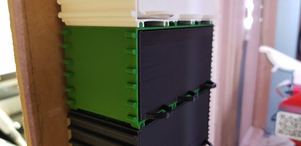 Free 3D file Mini Drawers ultimate 3x3 box easy click・3D printing idea ...