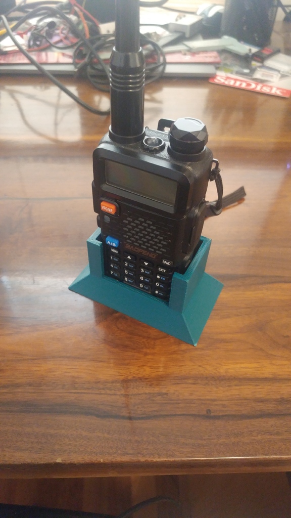 Free 3D file Baofeng UV-5R Radio Stand・3D printing design to download・Cults