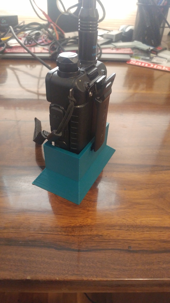 Free 3D file Baofeng UV-5R Radio Stand・3D printing design to download・Cults