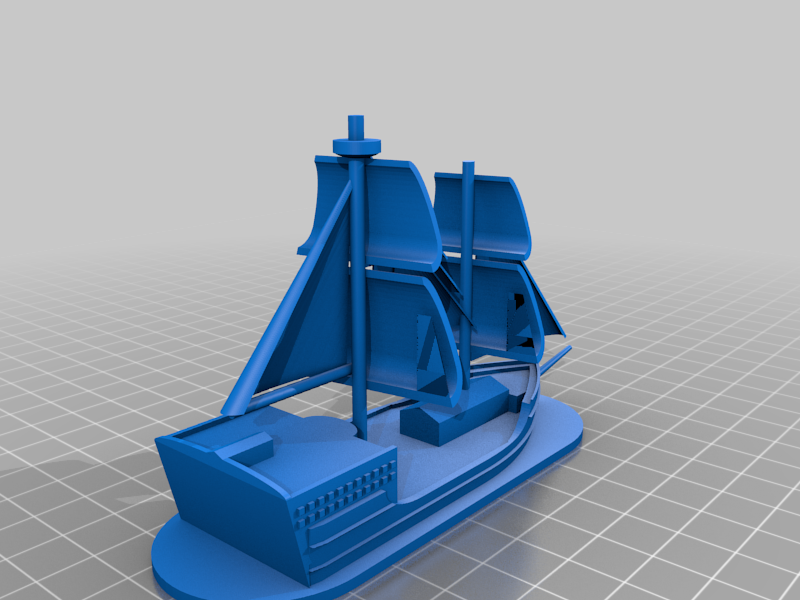 Free 3D file D&D Ships・3D printable model to download・Cults