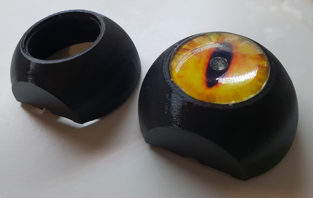 Free 3D file Eyeball with insert for puppet 🔌・Object to download and to ...