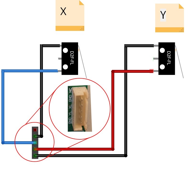 Free 3D file K40 Mechanical Endstop / Limit Switch mount・3D printing ...