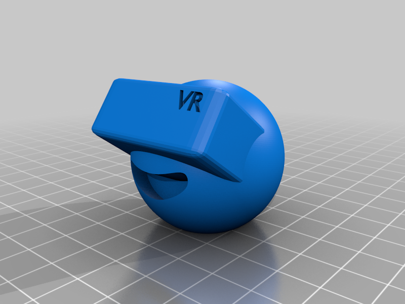 Free STL file VR EMOJI・Object to download and to 3D print・Cults