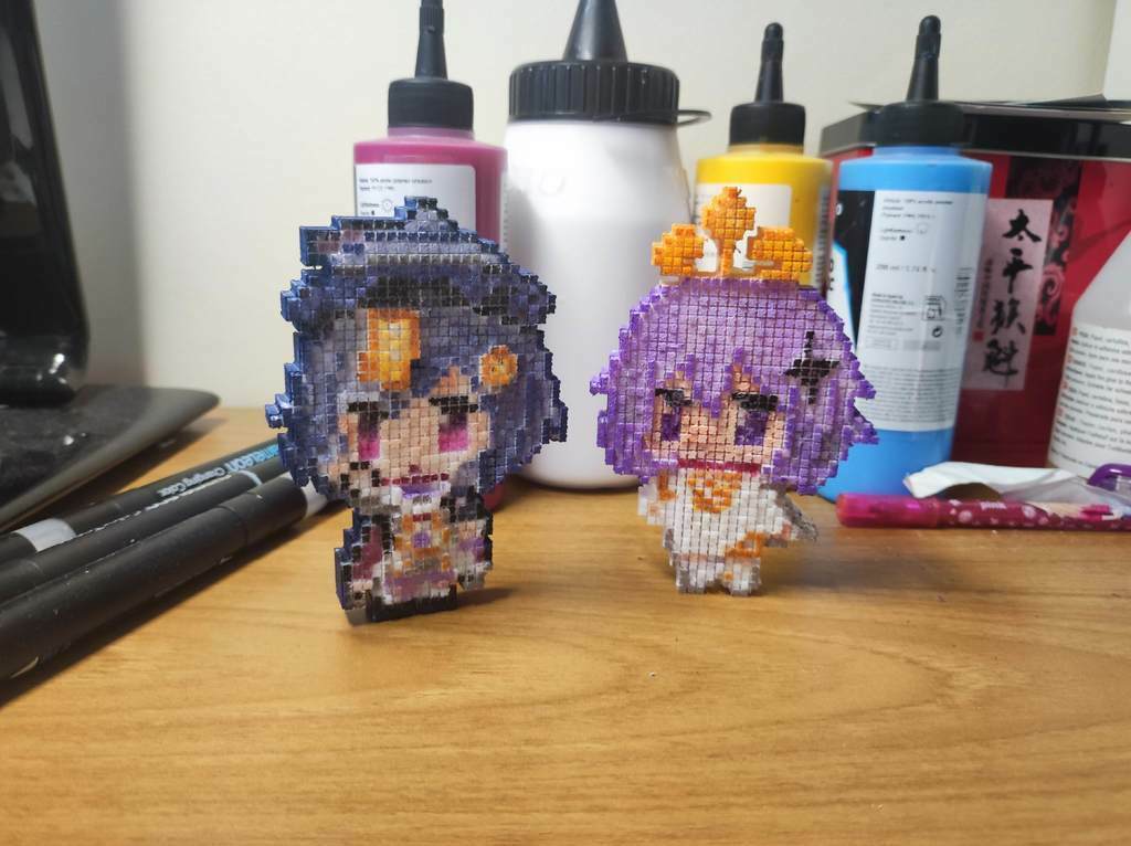 Free 3D file GENSHIN IMPACT: QIQI & PAIMON 🎨・3D printable model to ...