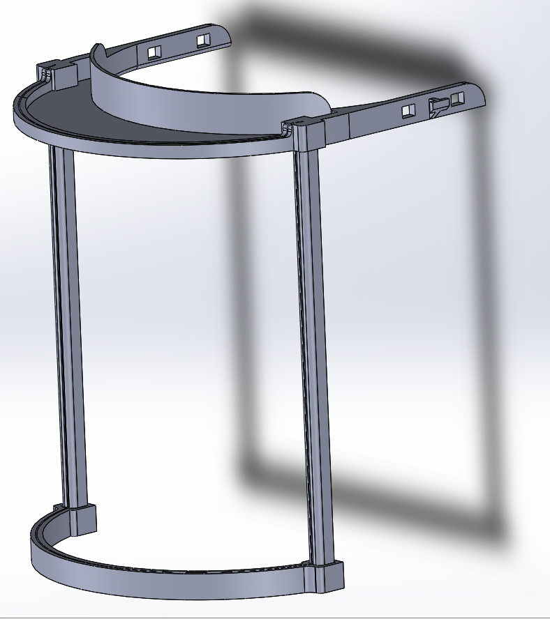 Free 3D file Visera rígida・3D printer design to download・Cults