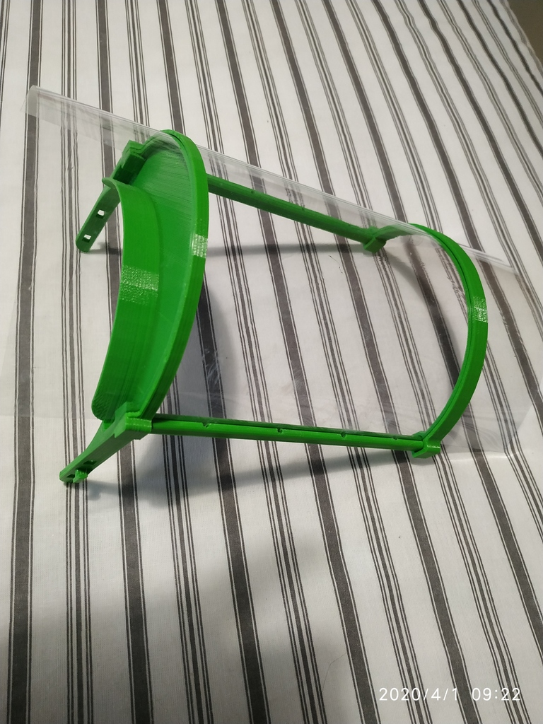 Free 3D file Visera rígida・3D printer design to download・Cults