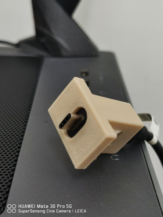 Free 3D file Oculus USB C Strain Relief・3D printer design to download・Cults