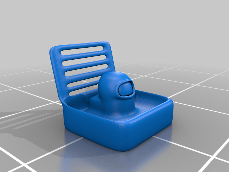 Free 3D file Among Us Crewmate Vent 🎲・3D printer model to download・Cults