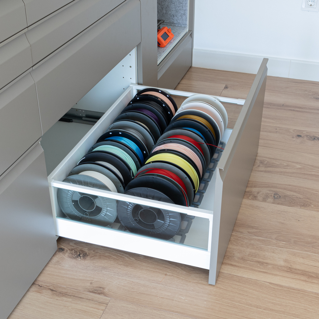Fichier 3D gratuit Filament Spool Organizer V1 - Spandable Set 🪢・Objet ...