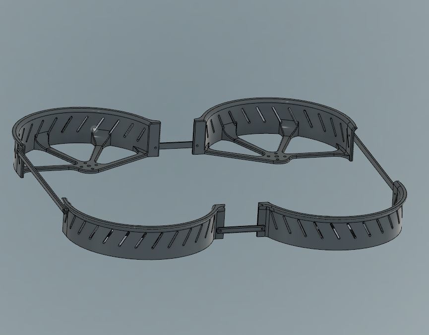 Free 3D file Prop guard for 5 inch CineWHOOP Quadcopter 💂・3D printing ...