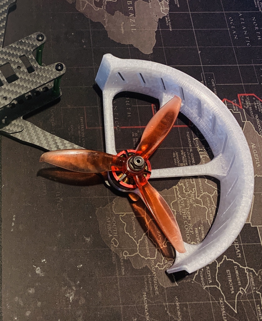 Free 3D file Prop guard for 5 inch CineWHOOP Quadcopter 💂・3D printing ...