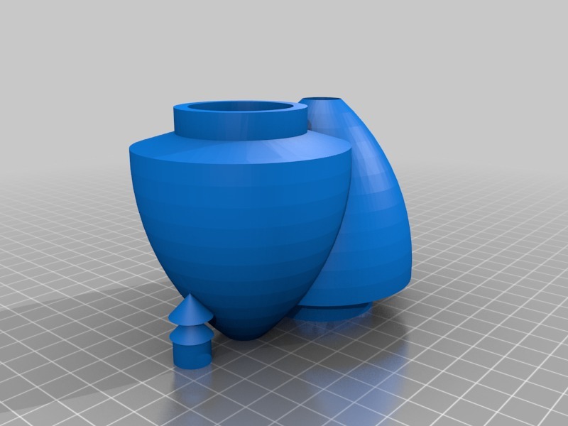 Free 3D file spin top with tip・3D printable model to download・Cults