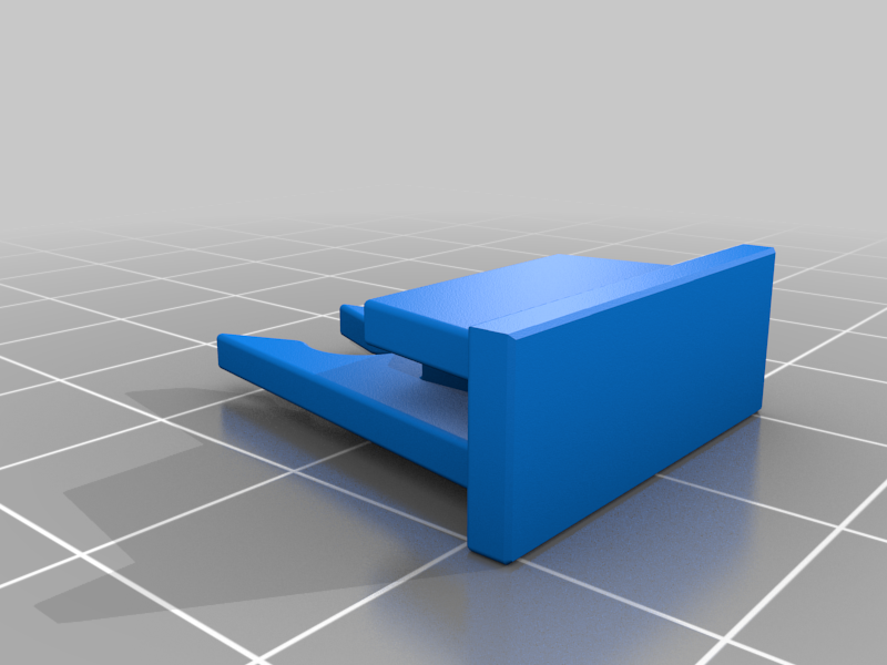 Free 3D file Pocket Door Captive Nut Bracket (for Johnson Hardware ...