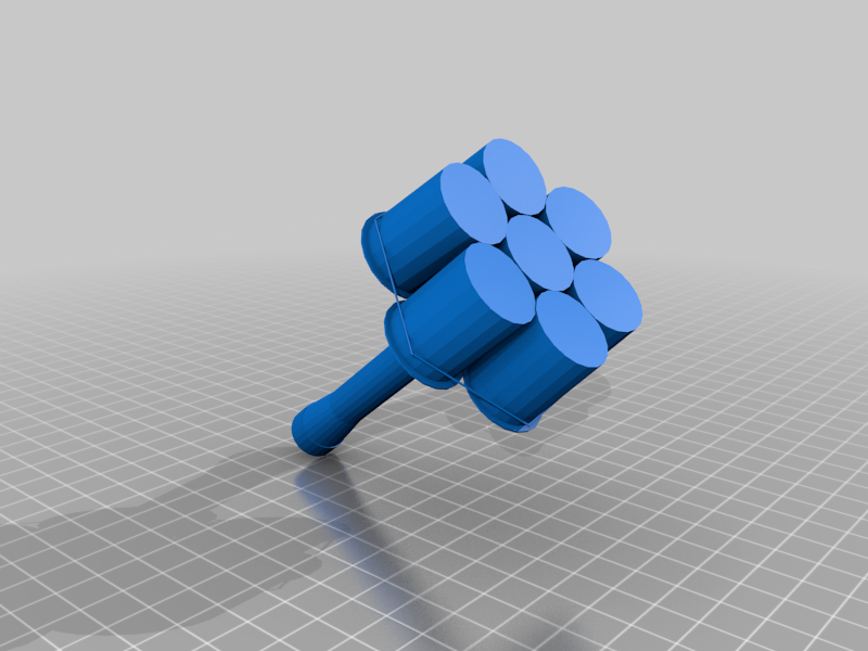 Free 3D file antitank grenade bundle・3D print design to download・Cults