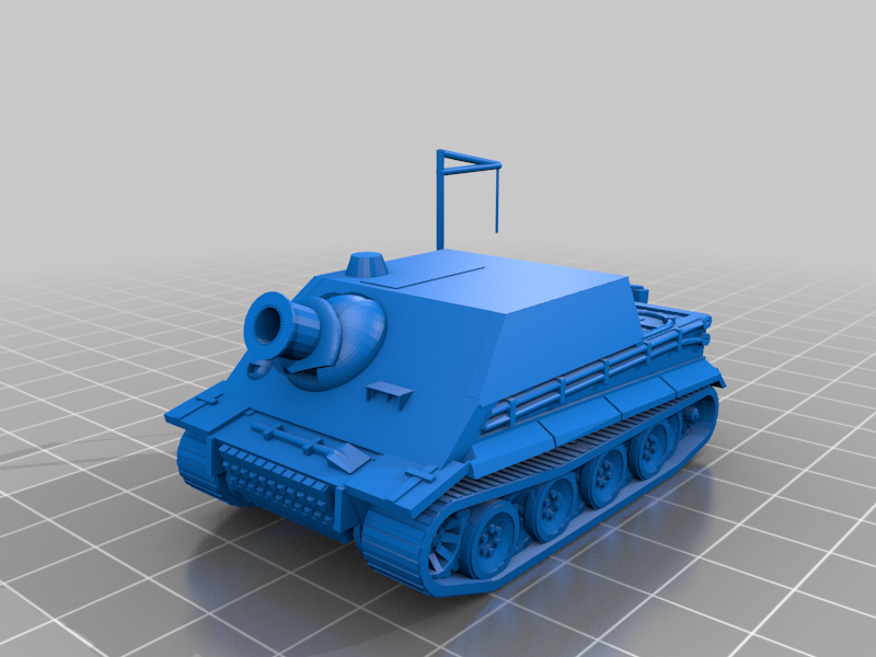 Free 3D file sturmtiger 🧞‍♂️・3D printable object to download・Cults