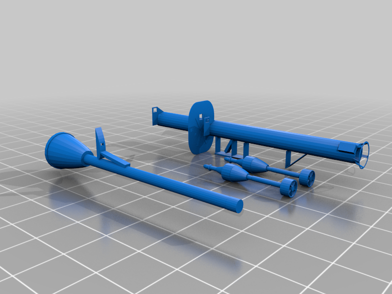 Fichier 3D gratuit Panzerfaust and panzershreck・Design à télécharger et ...