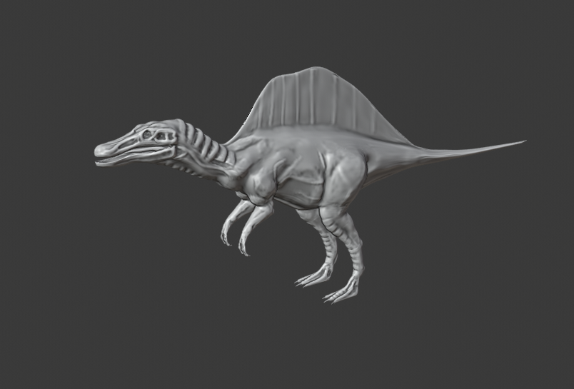 Free 3D file Spinosaurus・3D print design to download・Cults