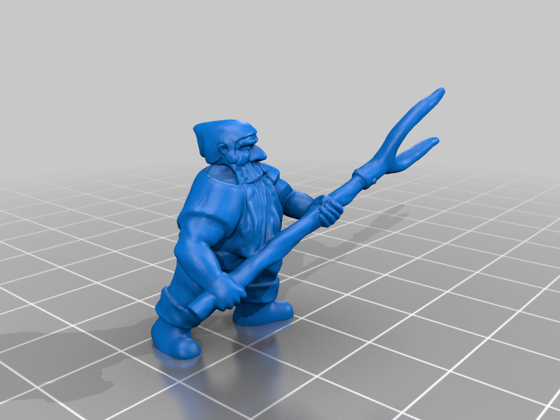Free 3D file Dwarven Villagers・3D print design to download・Cults
