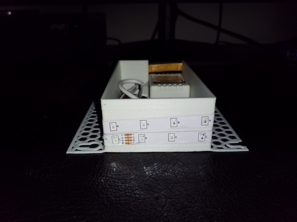 Free 3D file Bias lighting strips base・Design to download and 3D print ...