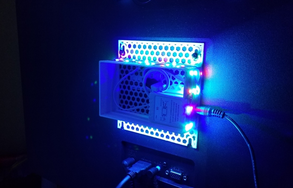 Free 3D file Bias lighting strips base・Design to download and 3D print ...