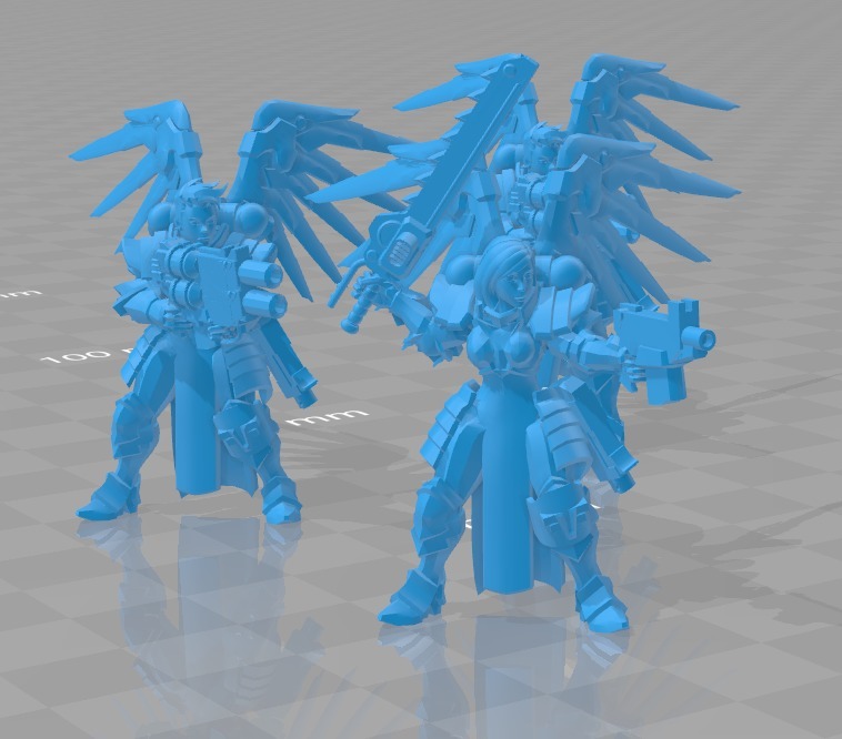 Free 3D file Valkyrie Corps - Dominions・3D printer model to download・Cults