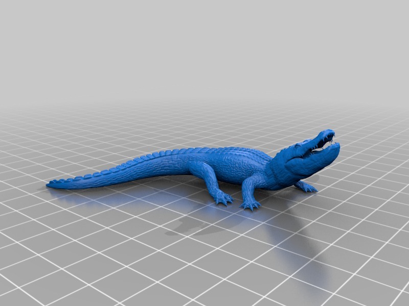 Free 3D file Alligator・3D print object to download・Cults