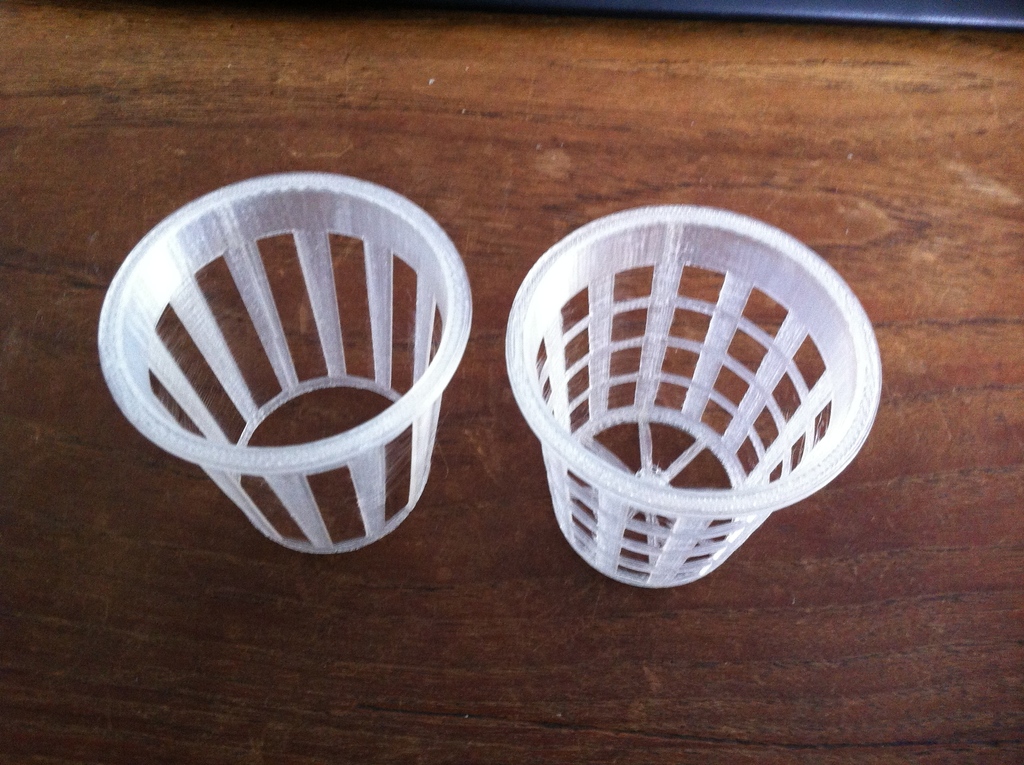 Free 3D file EZ-Print 2 inch net pots for hydroponics・3D printable ...