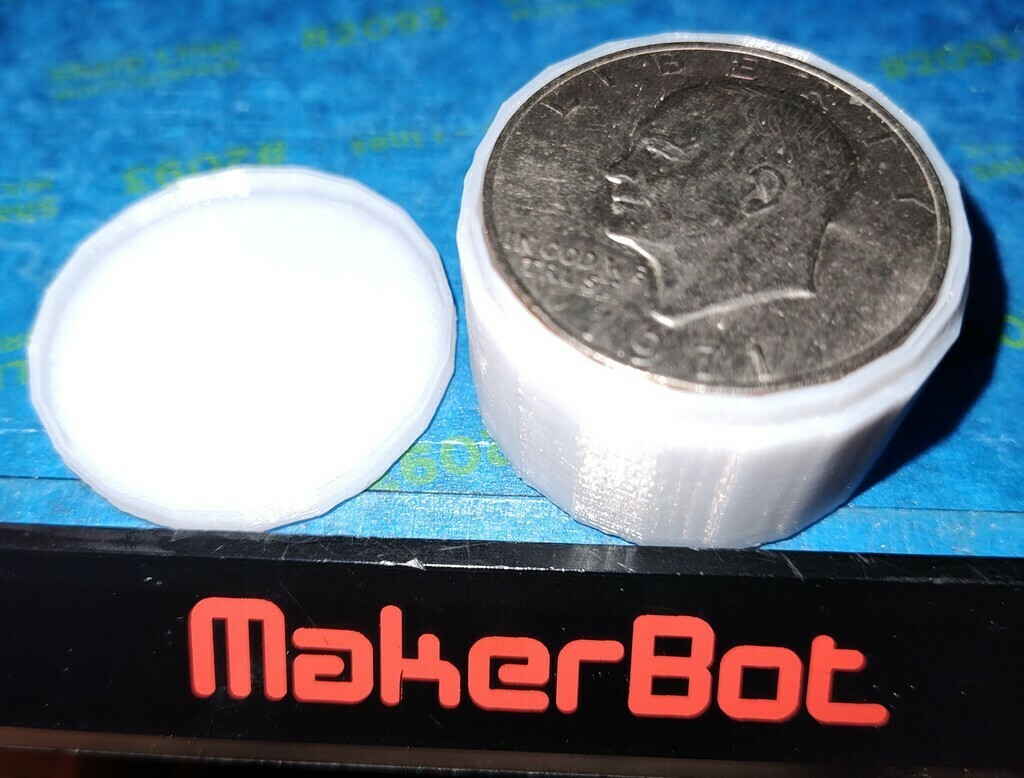 Free 3D file $1 Coin Case for Eisenhower US Coins・3D print design to ...