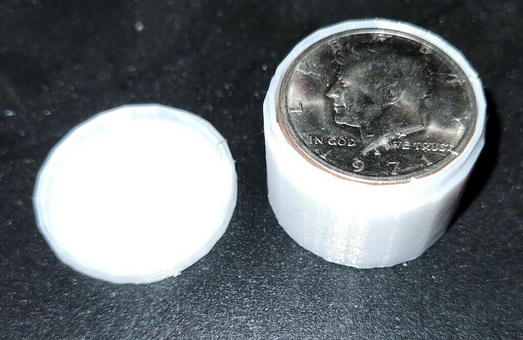 Free 3D file .50c US Coin Case (holds 10) = $5 🪙・3D printer design to ...