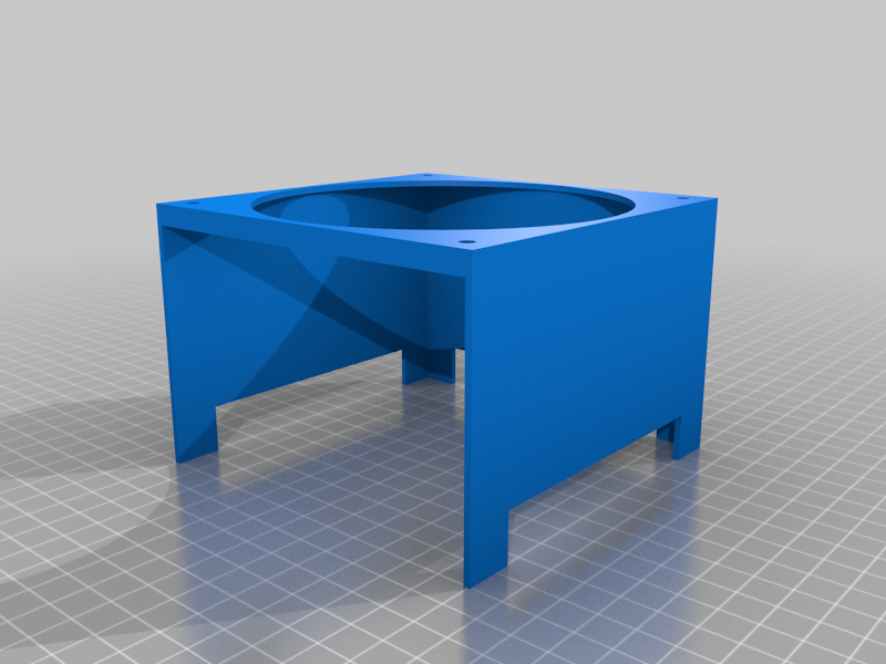 Free 3D file 120mm fan floor stand 👽・3D printable model to download・Cults