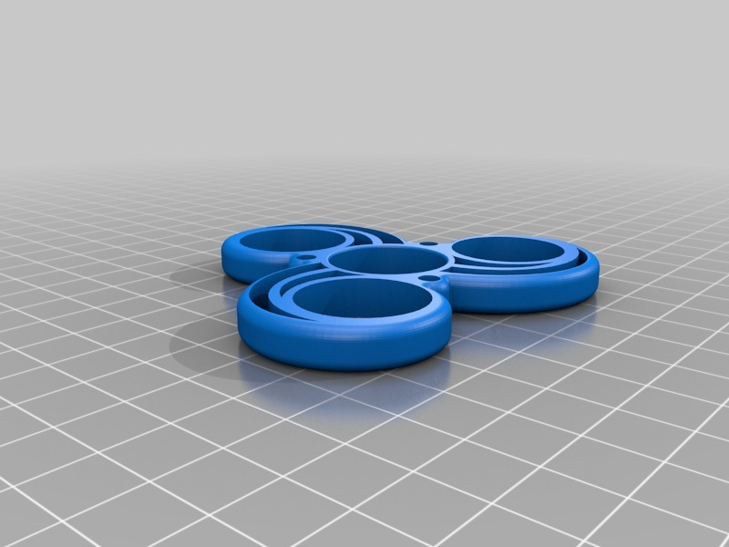 Free 3D file Triskel Handspinner fidget toy・3D printer model to ...