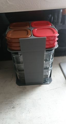 Free 3D file Yogurt maker support seb multi délice 12 pots・3D printing ...