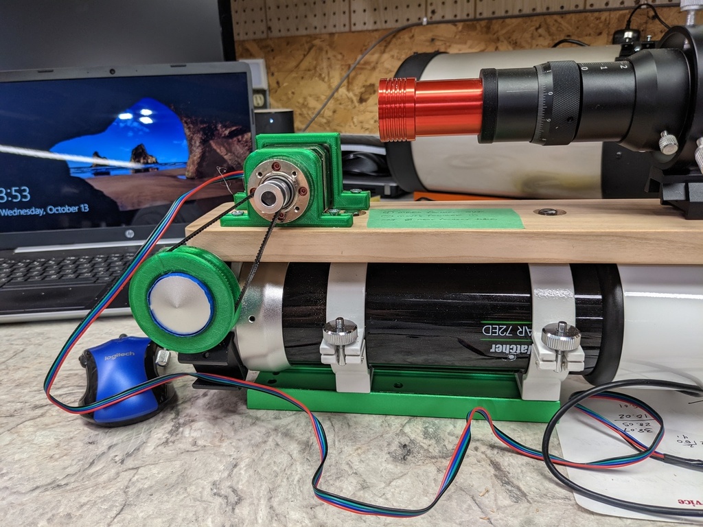 Free 3D file Evostar 72ED MyFocuserPro2 autofocuser adapters・3D print ...