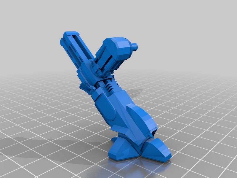 Free 3D file ED-209 ENFORCEMENT DROID from Robocop (Jointed)・3D print ...