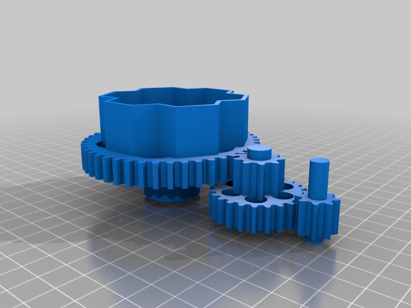 Free 3D file PowerWheels gearbox.・3D printer model to download・Cults