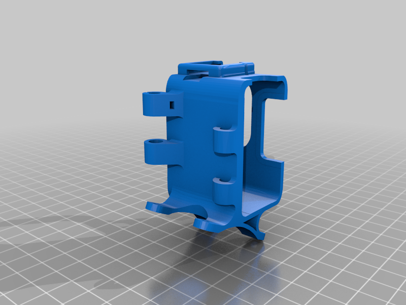 Free 3D file GoPro Hero 9 Mount for iFlight XL5 - GPS & Compass M8Q ...