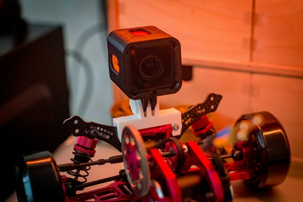 Free 3D file Sakura D4 rear shock tower GoPro/RunCam mount・3D printing ...